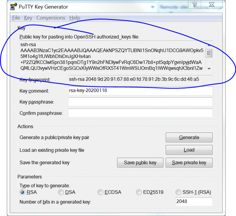 Make an RSA key for certificate based access – Vinyl Matt